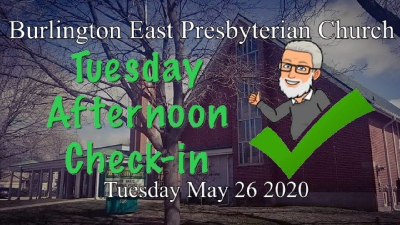 Tuesday Check-In (May 26 2020) - YouTube