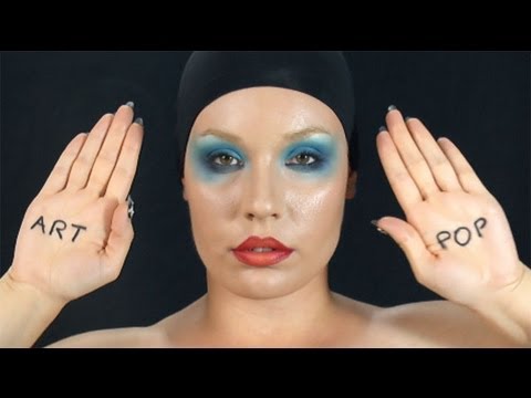 Lady Gaga Artpop Applause Makeup Tutorial - My avantgarde version - YouTube