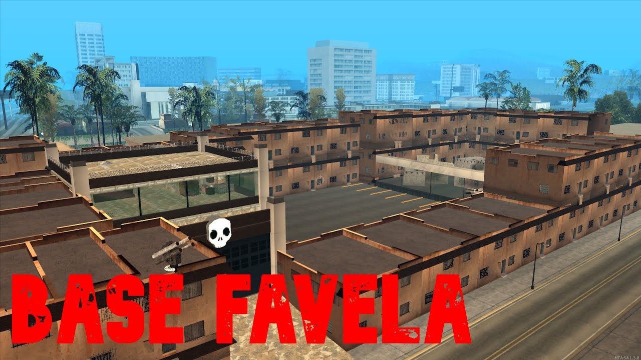 BASE-FAVELA NA PRAIA DE LS (DOWNLOAD) - MTA // GTA SA - YouTube