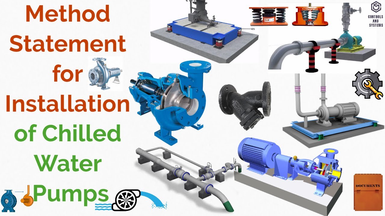 Chilled Water Pumps Installation Methods hvac waterpump 