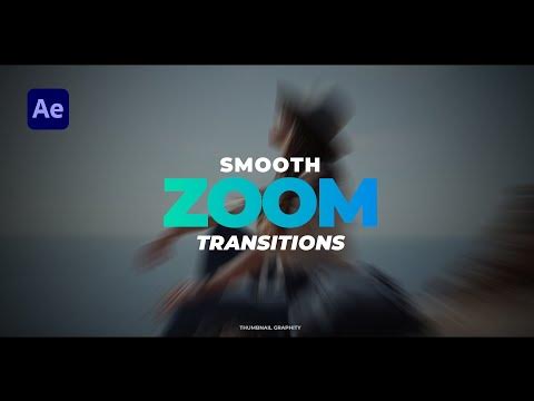 Create a Smooth ZOOM Transition - After Effects Tutorial - YouTube