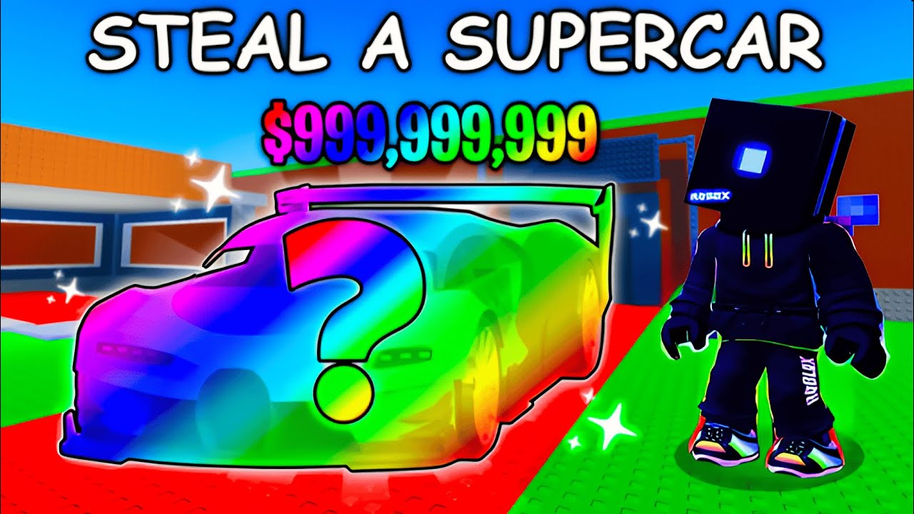 Roblox - [STEAL A SUPERCAR] Gameplay Video #79 #stealasupercar - YouTube