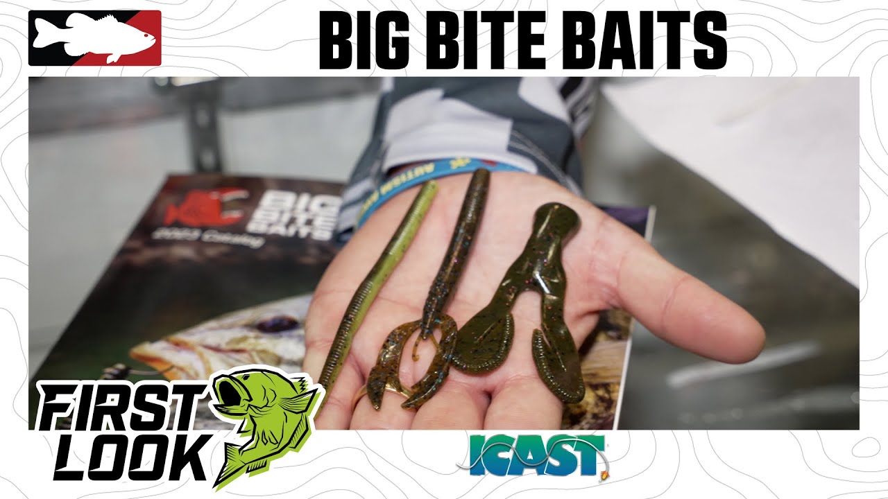 Big Bite Baits Scentsation Largemouth Shapes with Drew Cook | ICAST ...