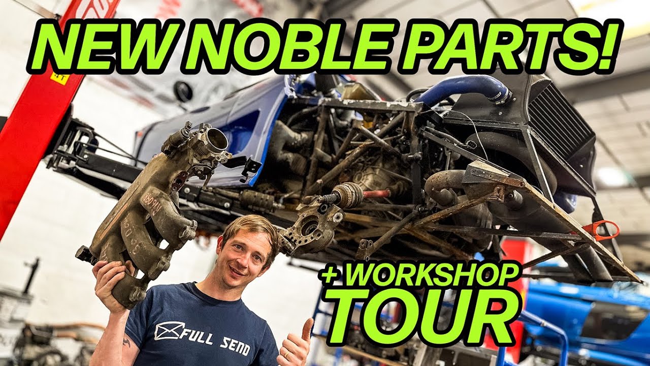 Drone Tour of Our Workshop & Noble Update! Part 7 - YouTube