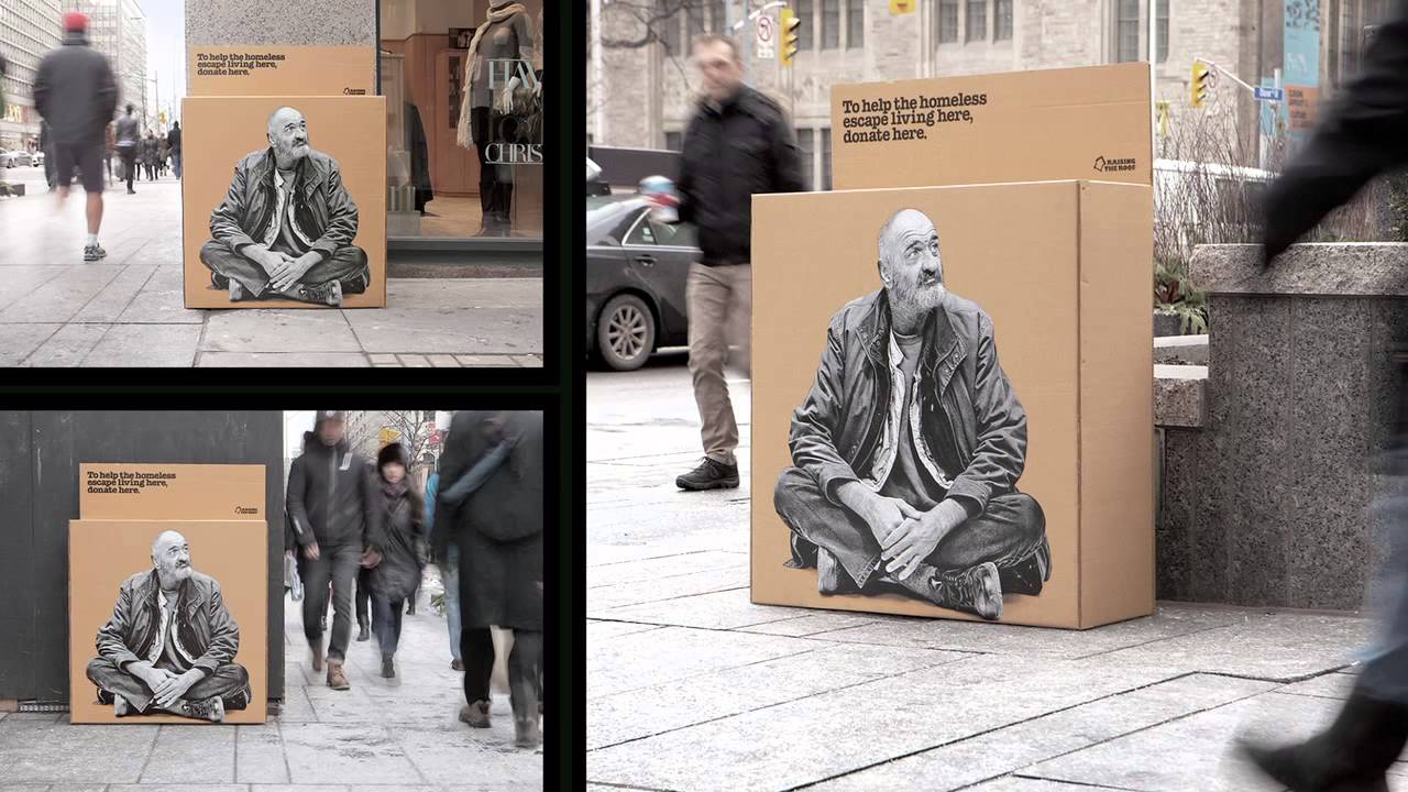 Raising the Roof "Homeless Donations Boxes" - YouTube