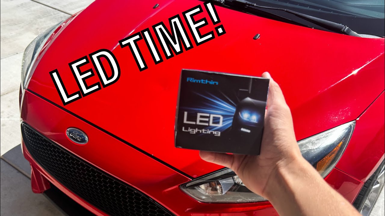 FOCUS ST LED LIGHT INSTALL (A MUST HAVE) - YouTube