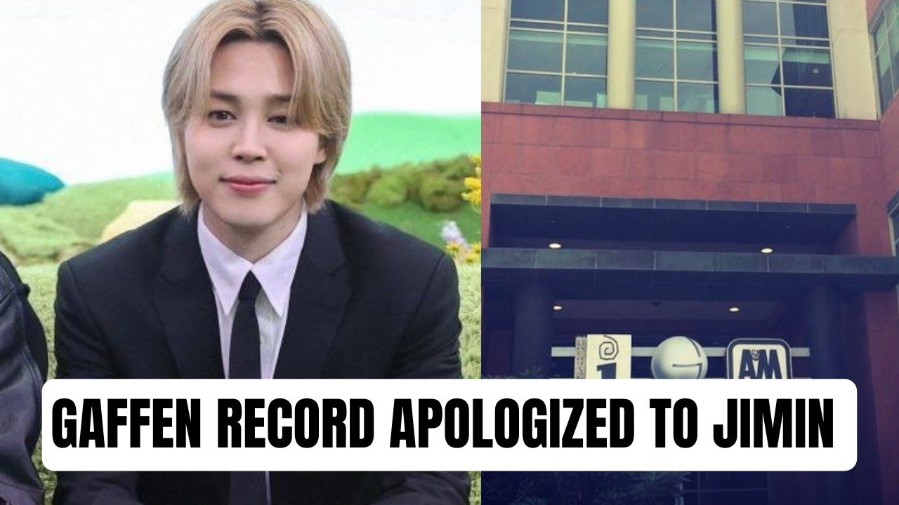 Gaffen Record Apologized To Jimin | Gaffen Record Said Sorry To Armys ...