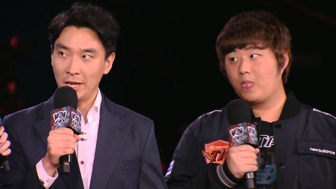 SKT Bang Interview - Worlds 2015 - League of Legends - YouTube