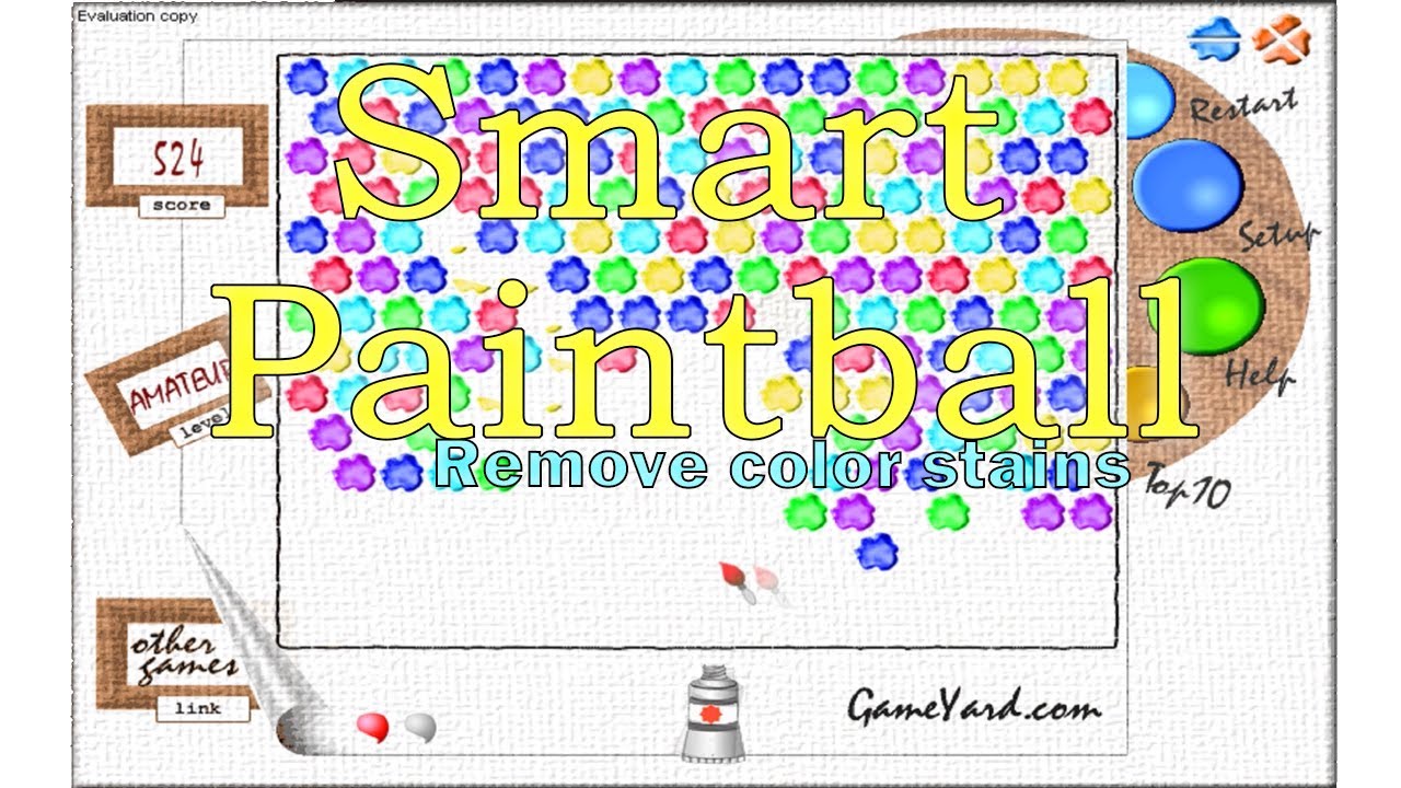 Smart Paintball by GameYard (Windows game 2001) - YouTube