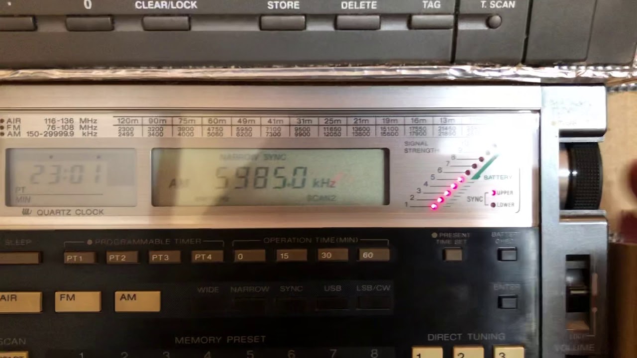 Myanmar Radio 5985kHz - YouTube