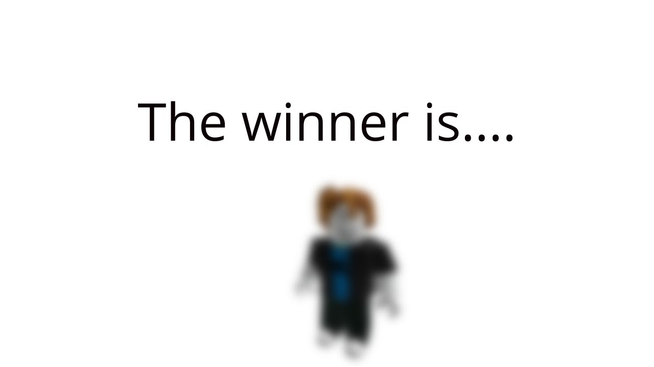 #1 the winner is...... - YouTube