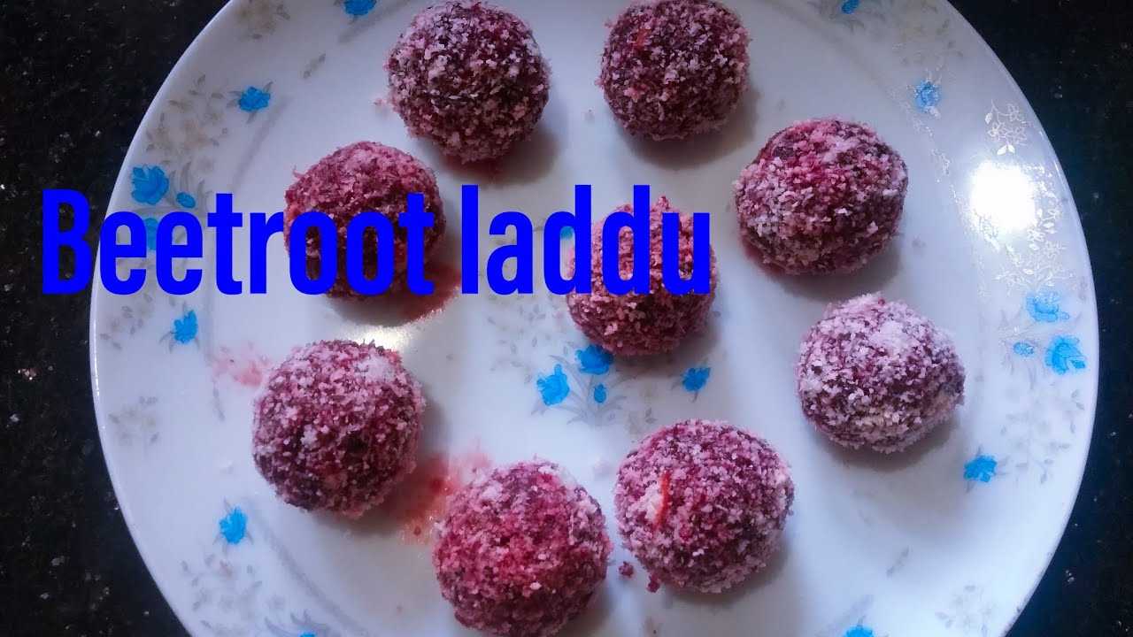 very simple&tasty beetroot laddu - YouTube