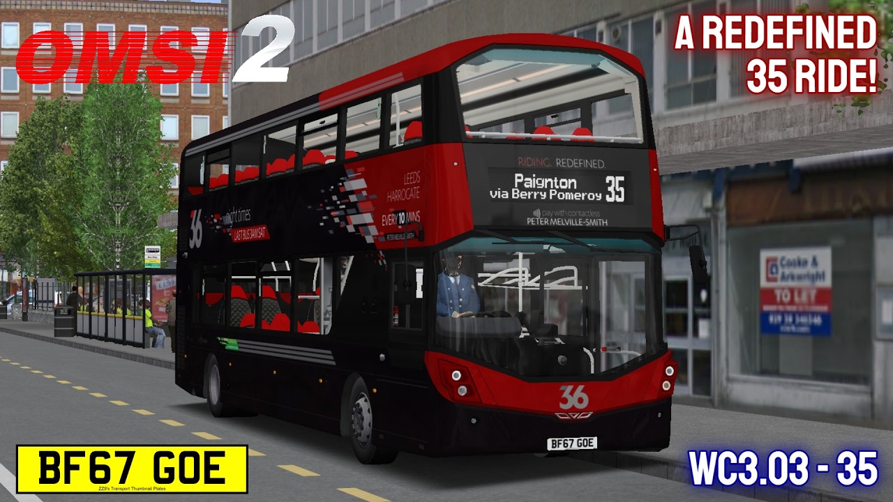 OMSI 2: Redefining Riding on the 35! | Westcountry3.03 | Transdev ...