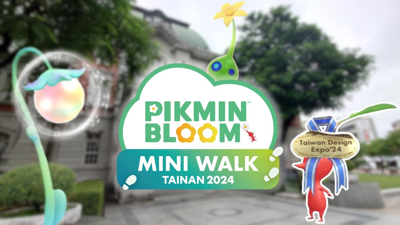 Pikmin Bloom MINI WALK: Tainan City 2024! - YouTube