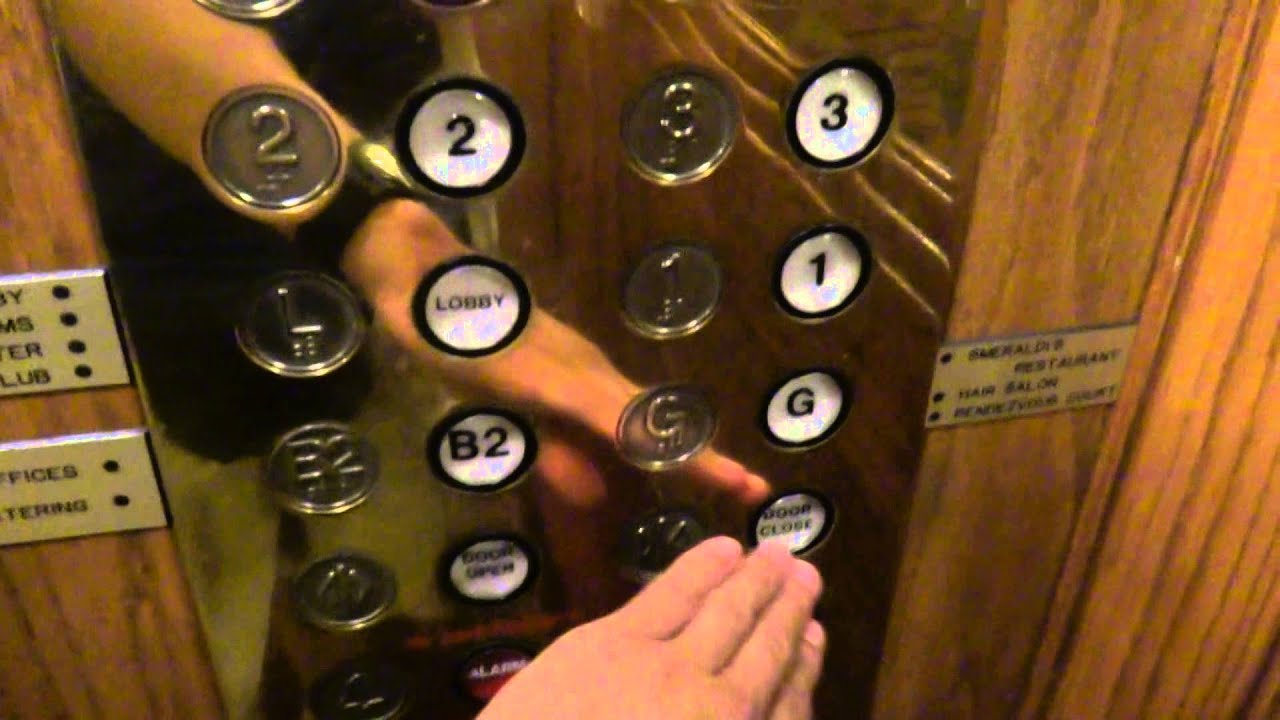 Westy Traction Elevator at Millennium Biltmore, Los Angeles CA - YouTube