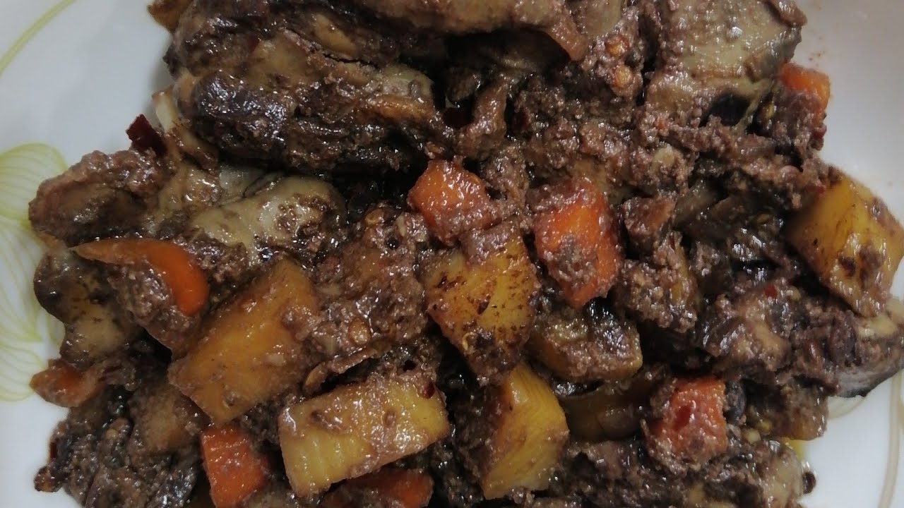 ADOBONG CHICKEN LIVER FILIPINO FOOD - YouTube