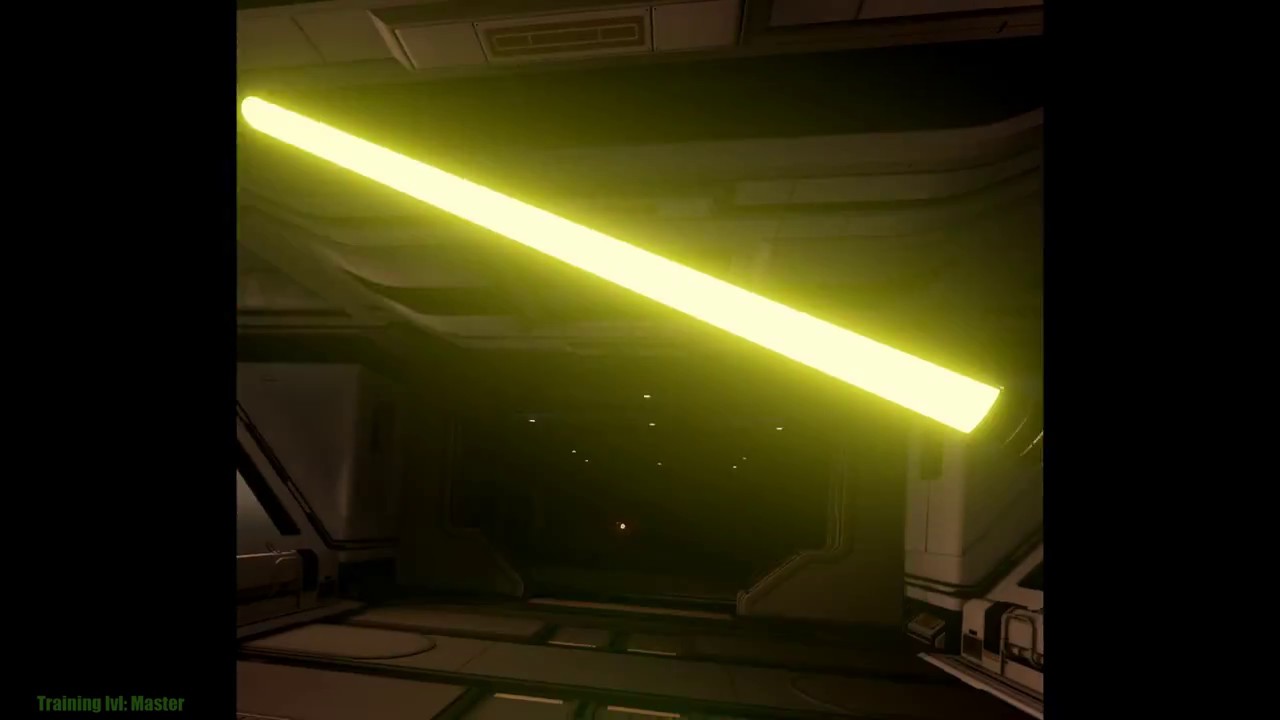Lightblade VR - Jedi lightsaber training level: Master - YouTube