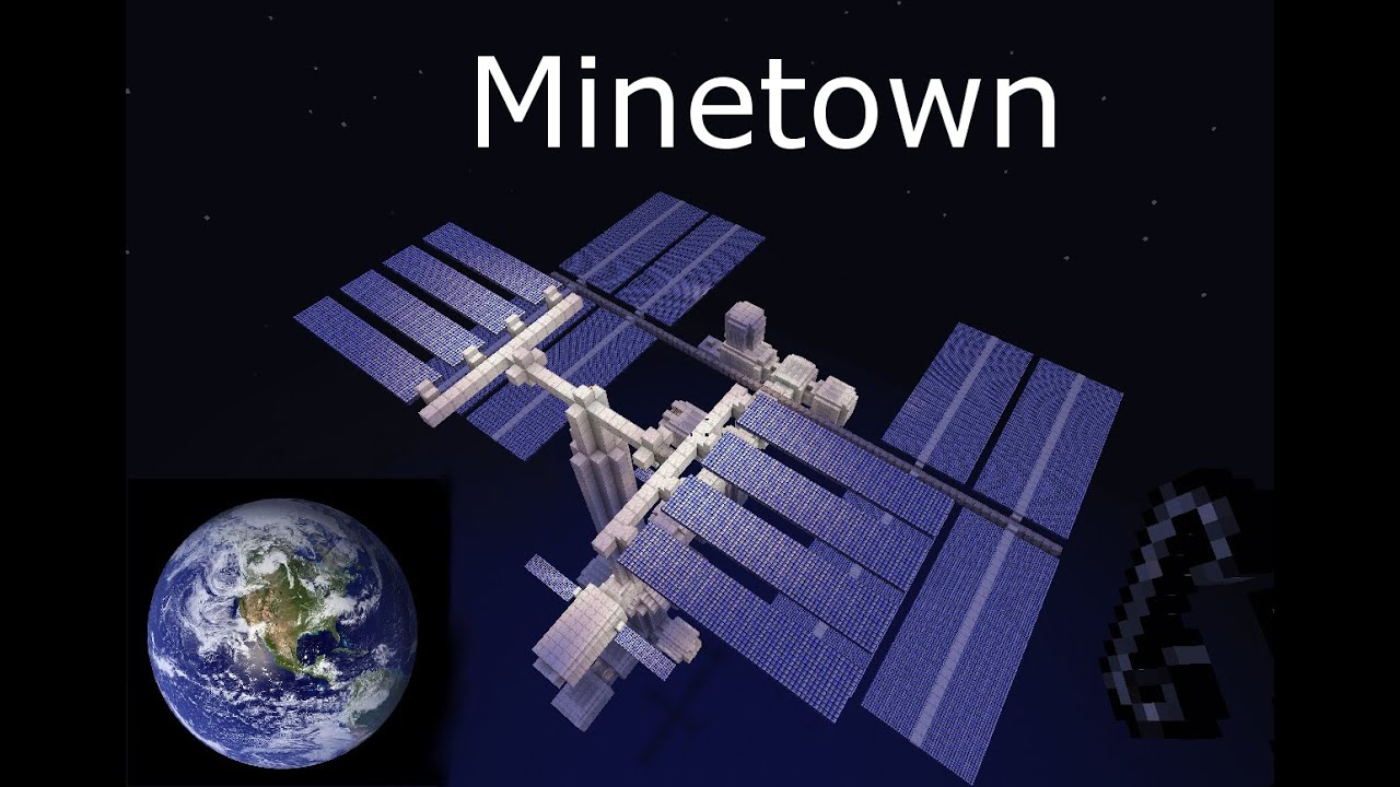 ISS Minecraft Internationale Raumstation - YouTube