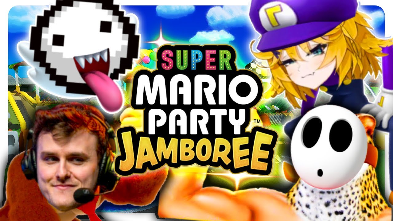 The Gang is BACK!! Super Mario Party Jamboree ft. Lazy Mattman ...