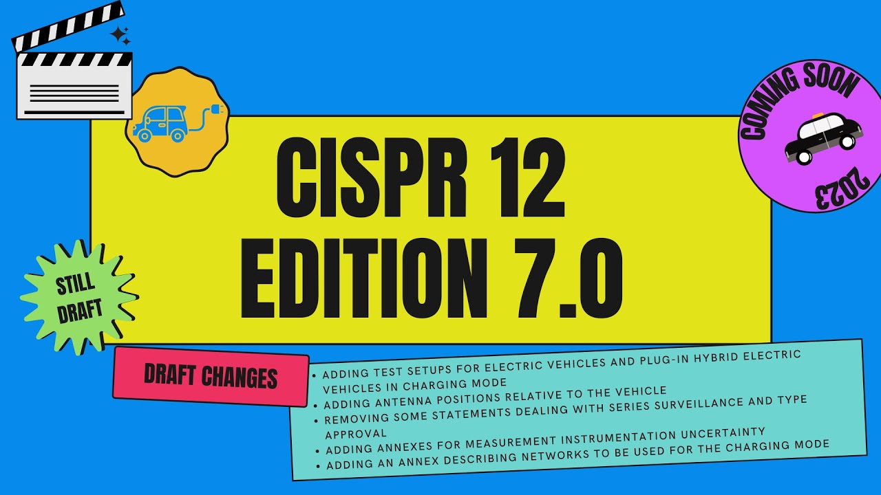 CISPR 12 Edition 7.0 is coming soon - YouTube