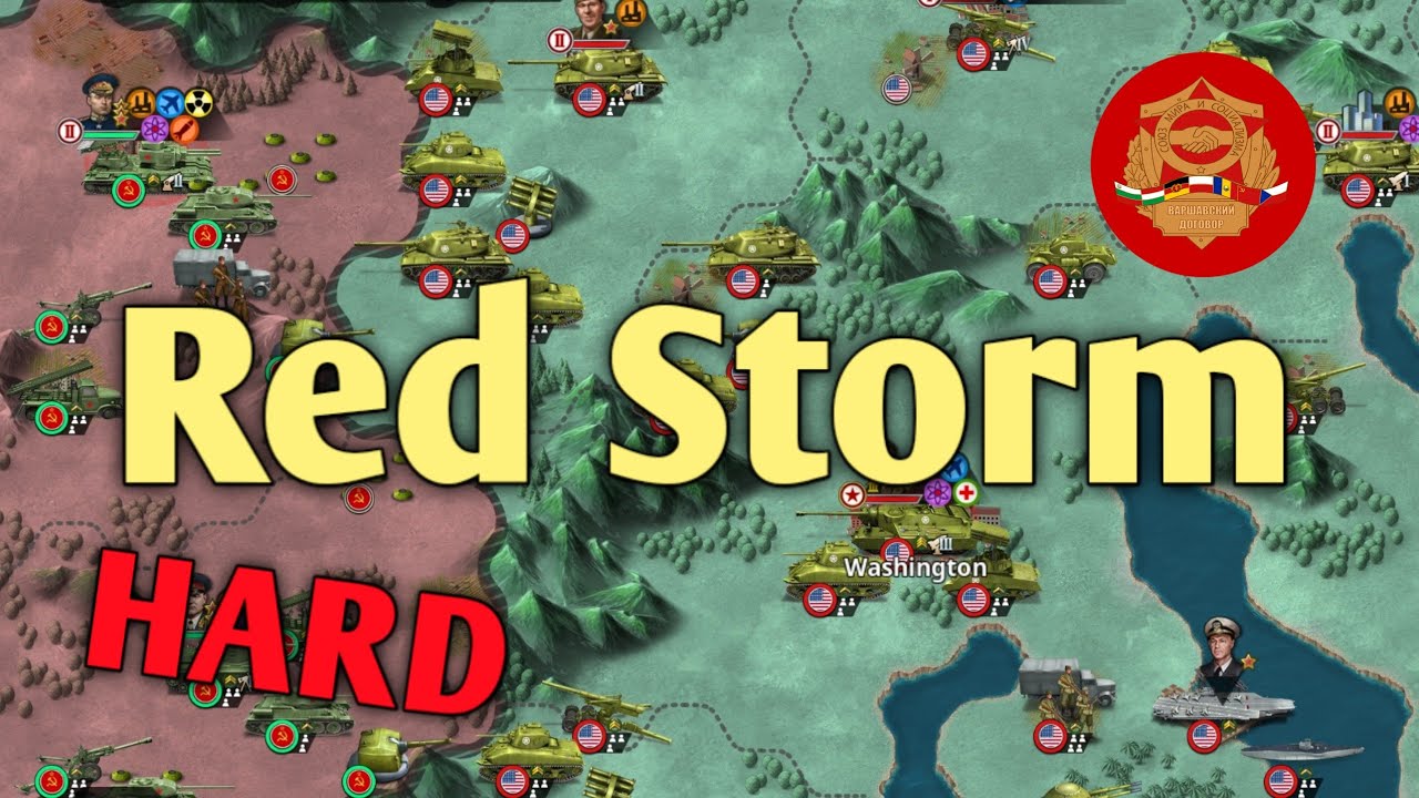 Red Storm / HARD - Cold War | World Conqueror 4 - YouTube