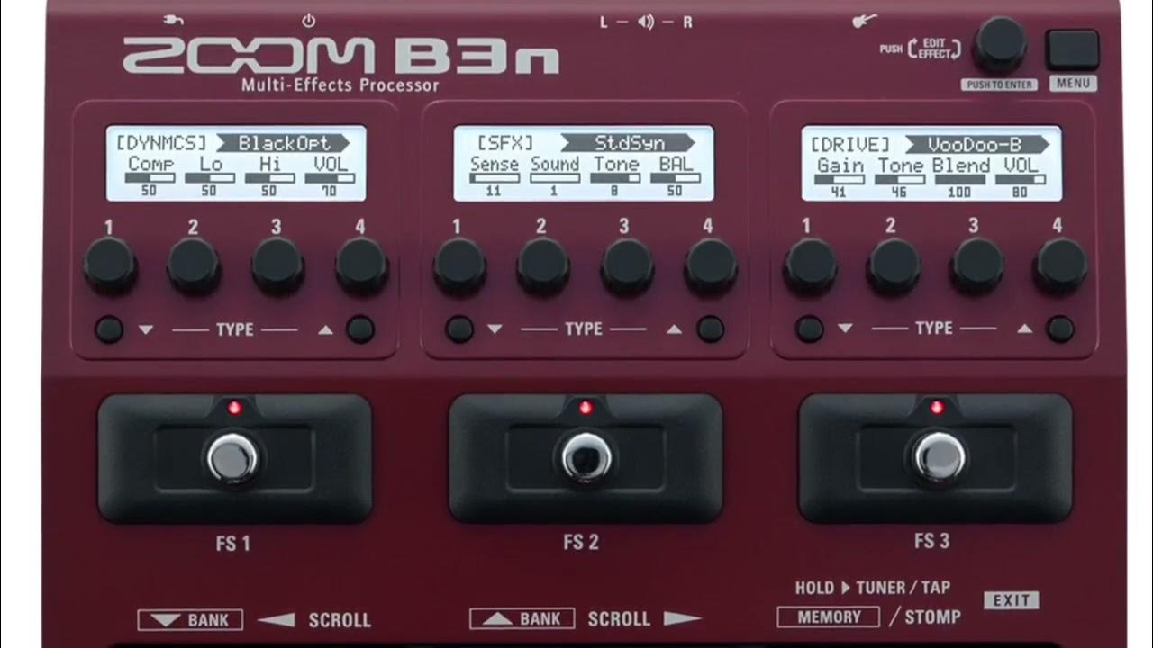 Zoom B3 & B3n - YouTube