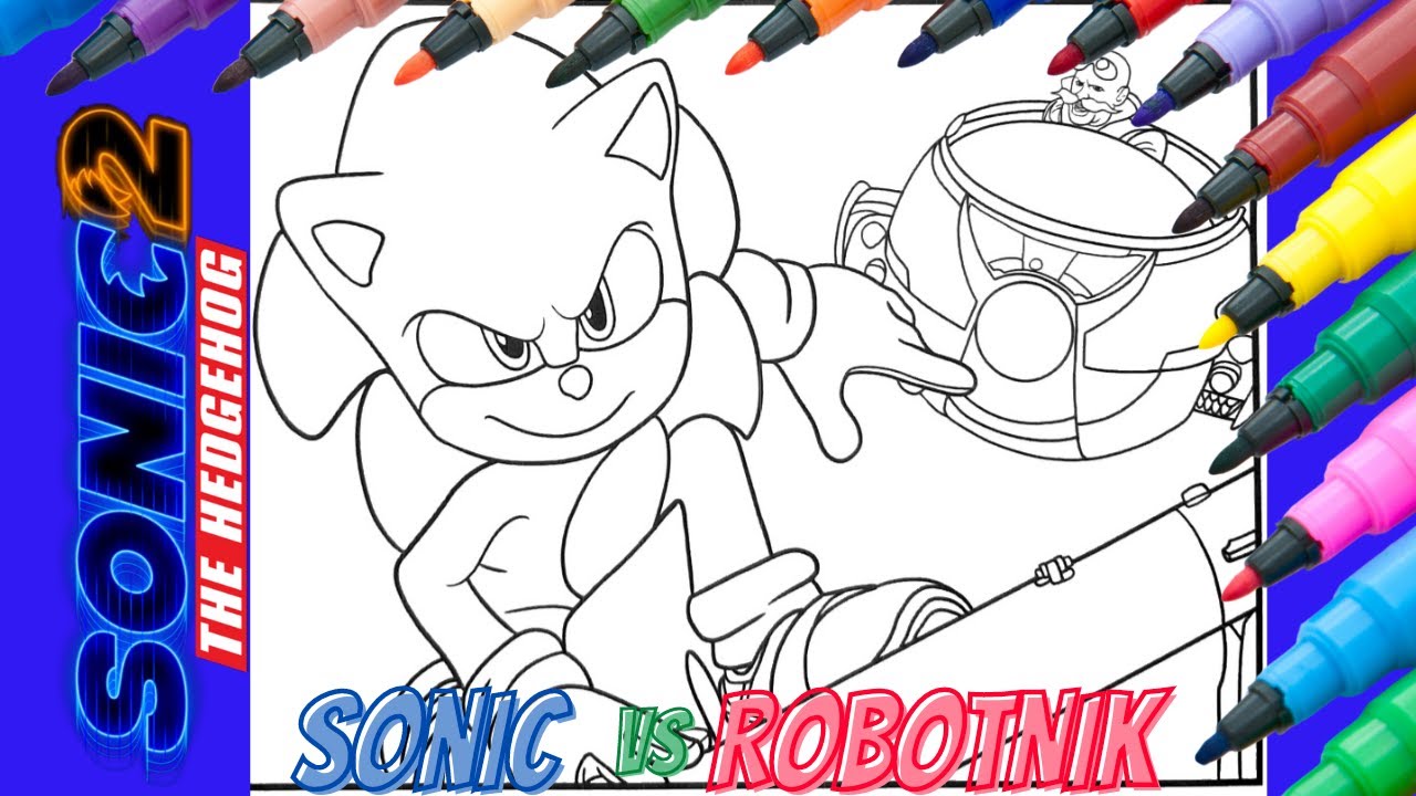 Coloring Sonic vs. Robotnik / Sonic 2 / Energy [NCS Release] - YouTube