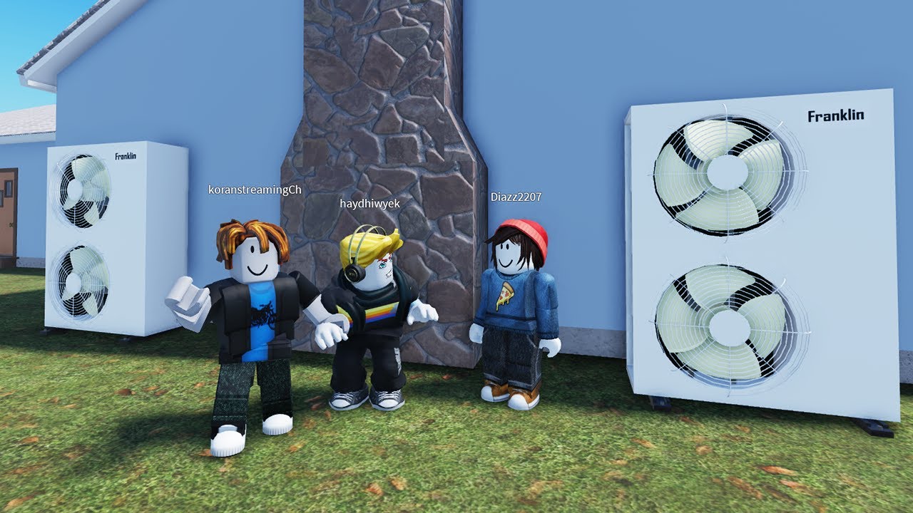 Air Conditioner Suburban Game with My Friends | Roblox - YouTube