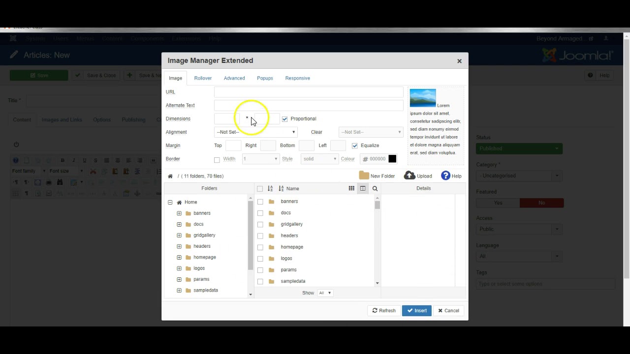 JCE Editor Pro Features - YouTube