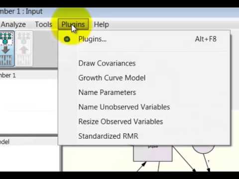 path analysis AMOS - YouTube