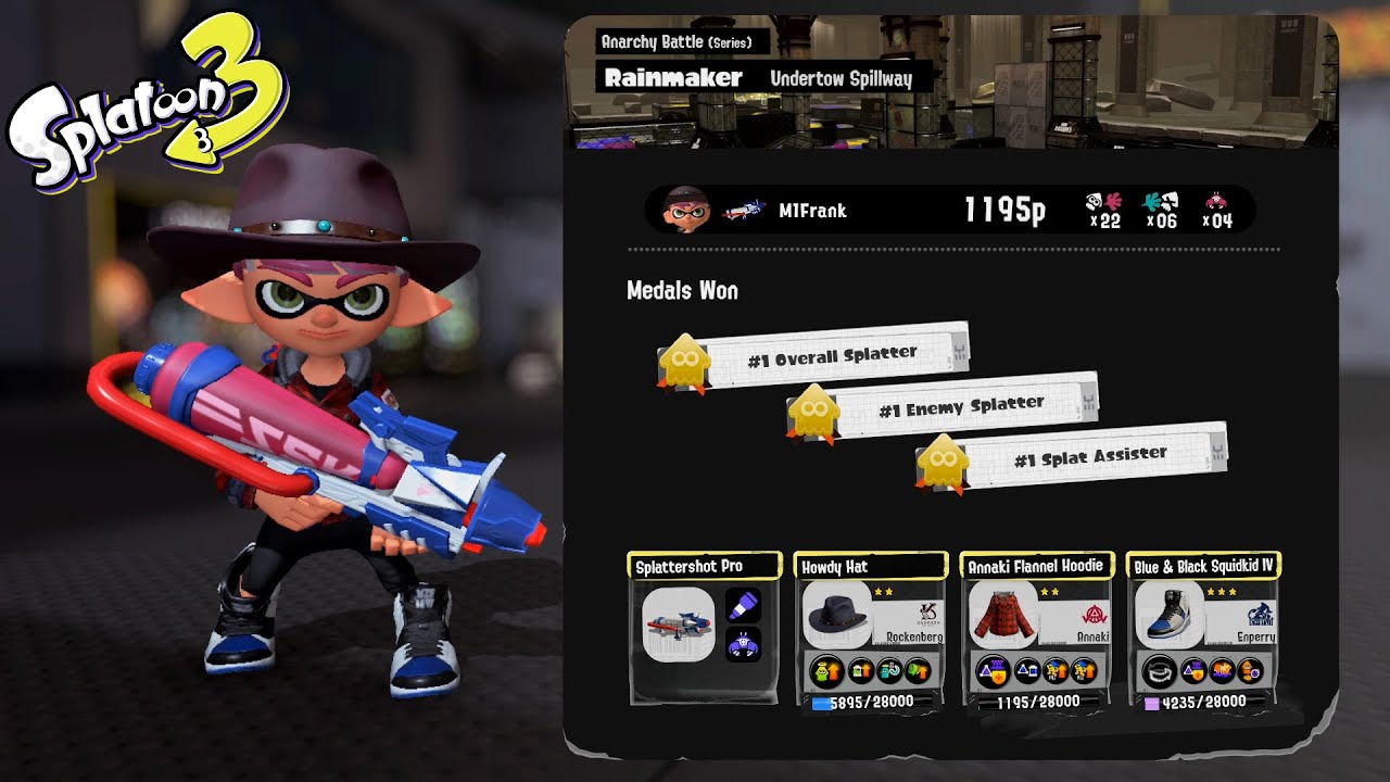 Anarchy Series: Rainmaker - Ep. 2 | Splatoon 3 (Gameplay) - YouTube