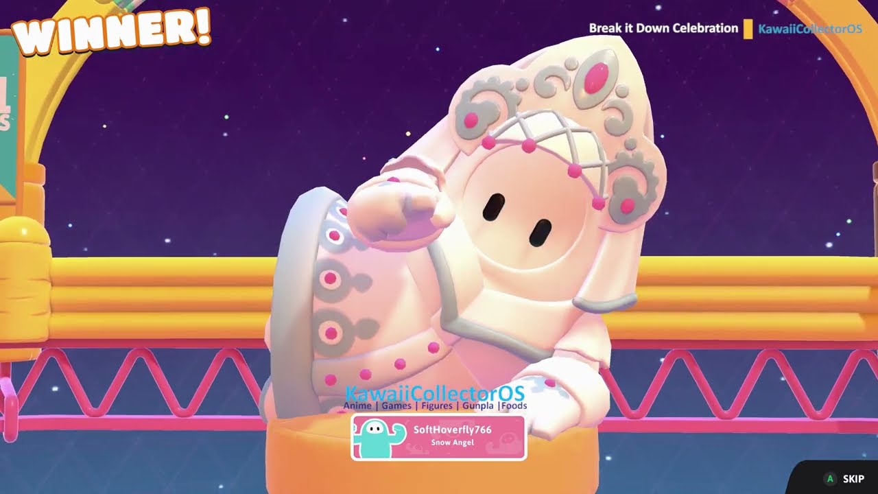 Fall Guys Celebration PC 4K60 UHD - Break it Down (Ice Maiden) - YouTube