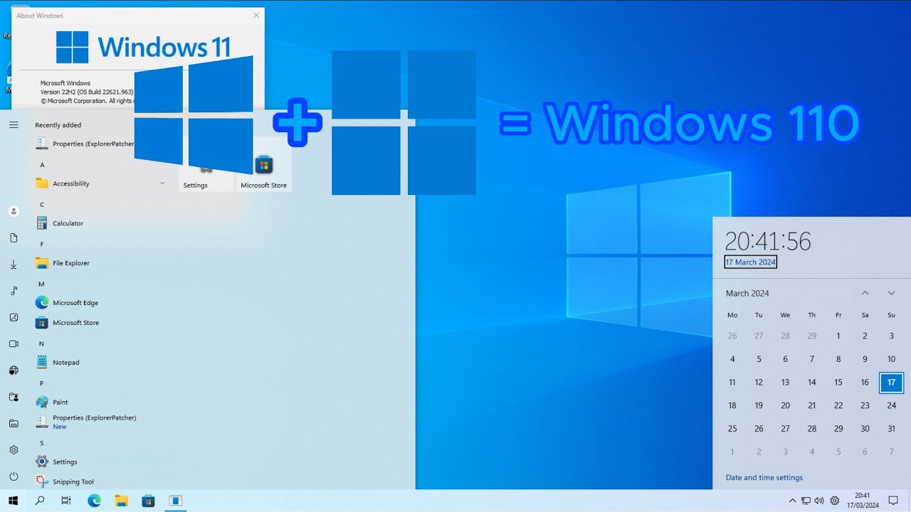 Windows 110 Renewed - Inspired by @LuisTechBoom - YouTube