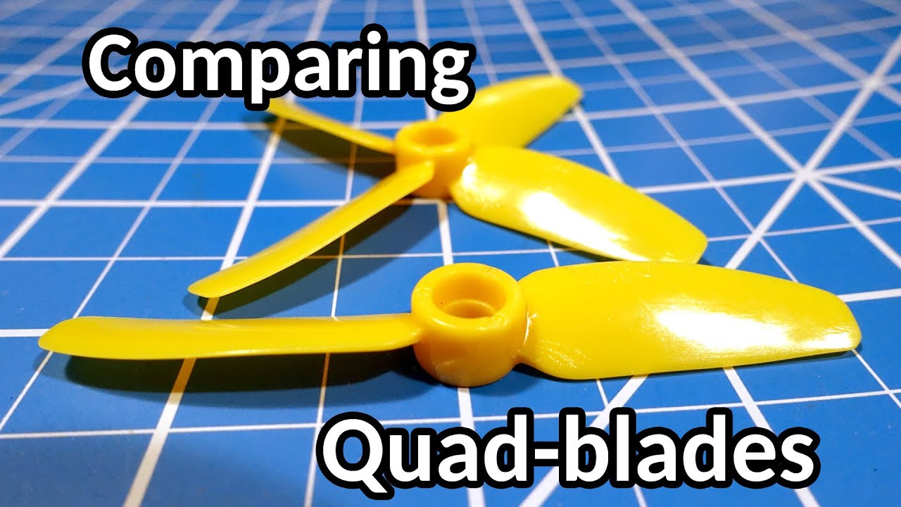 How many blades? Comparing 2 and 4 bladed props - YouTube