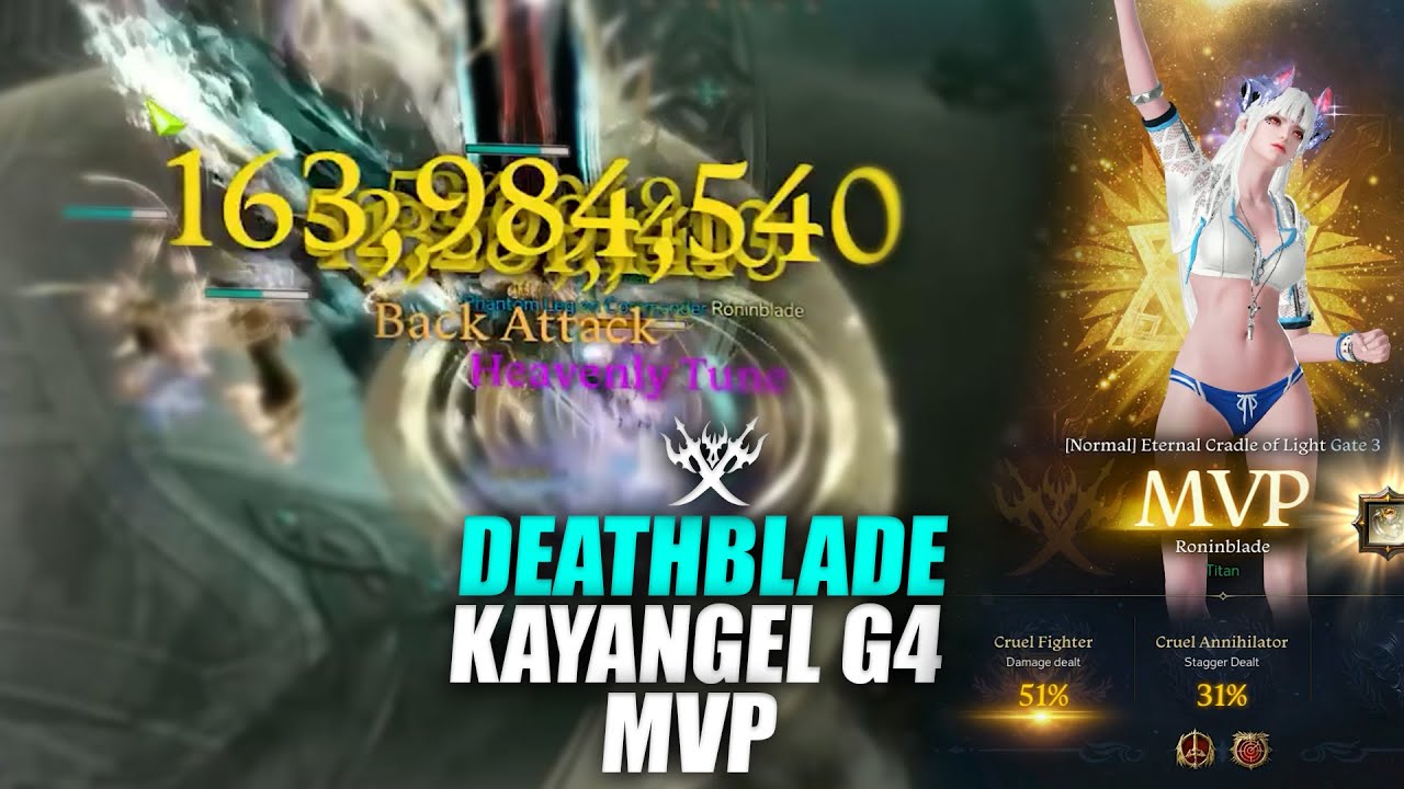 1540 Surge DEATHBLADE Decent Kayangel G3 MVP (%51) | Lost Ark: PvE - YouTube