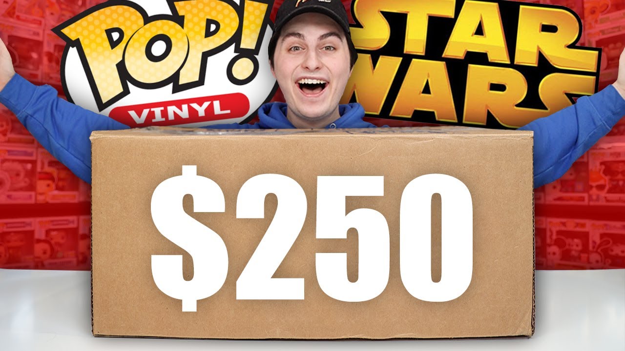 My $250 Funko Pop Auction Package Arrived! - YouTube
