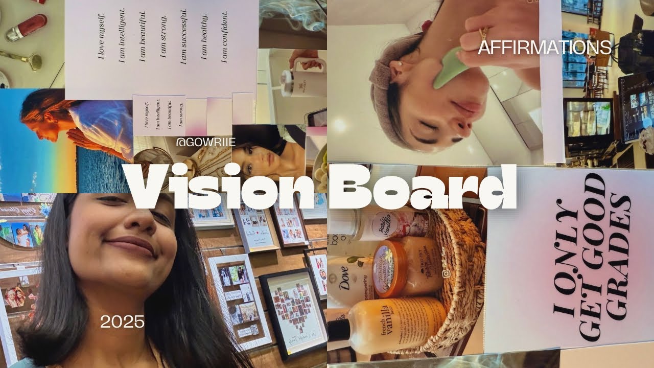 Let’s make Vision Board for 2025🎀🧿 - YouTube