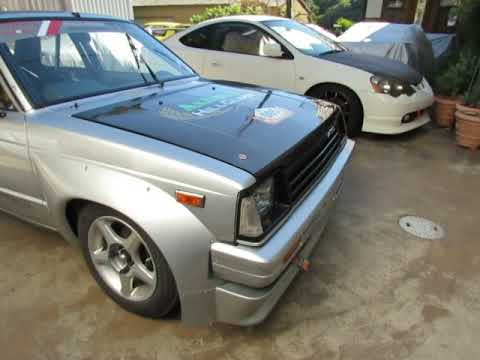 KP61スターレットTS仕様-浅間ヒルクライム仕様外装編 - YouTube