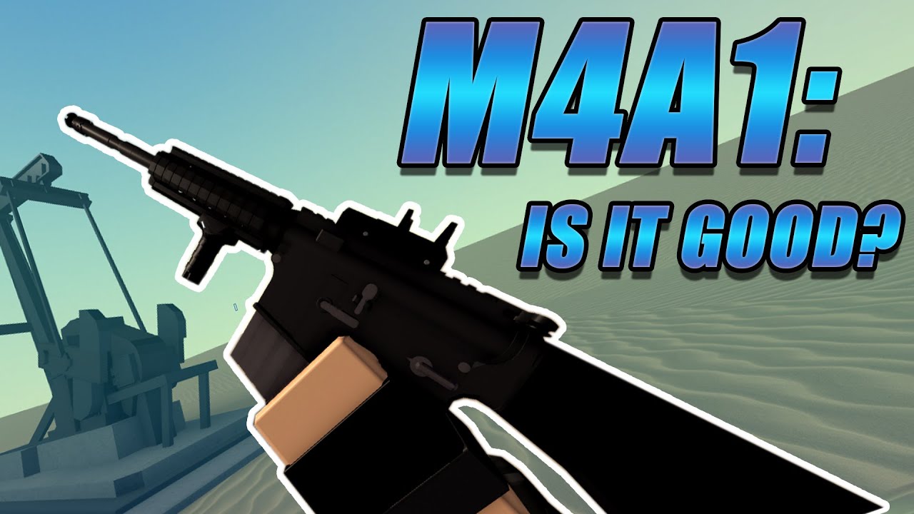 is the M4A1 any good? ( + setup ) | Phantom Forces - YouTube