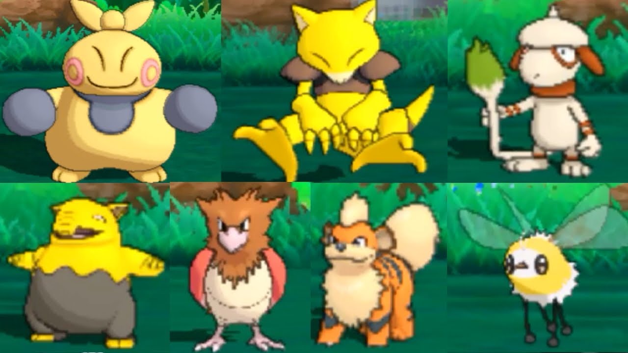 All Route 2 Encounters - Pokemon Sun & Moon - YouTube