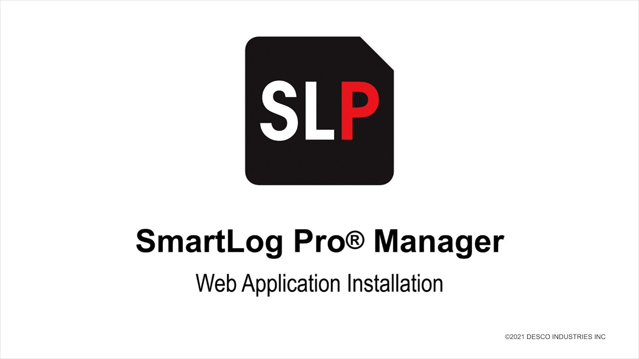 SmartLog Pro® Manager - Installation - YouTube