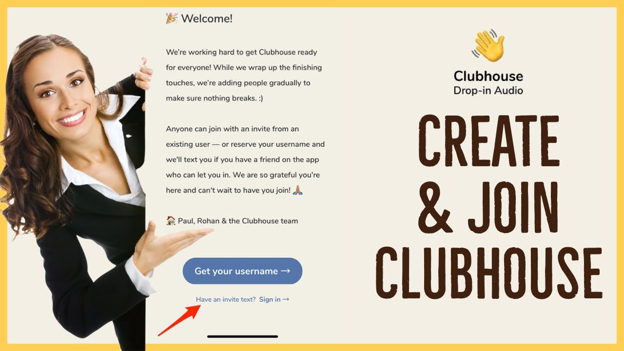 How to Open/Join Clubhouse App? Clubhouse Sign Up & Account ...