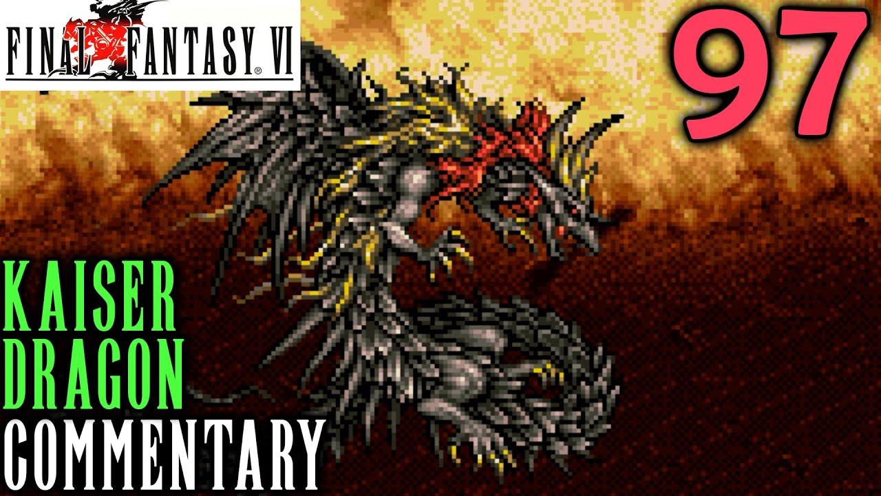 Final Fantasy VI Walkthrough Part 97 - Kaiser Dragon Boss Battle (GBA ...
