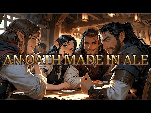 An Oath Made in Ale | Tavern & Adventurer's Folk Anthem (Lyrics Video)