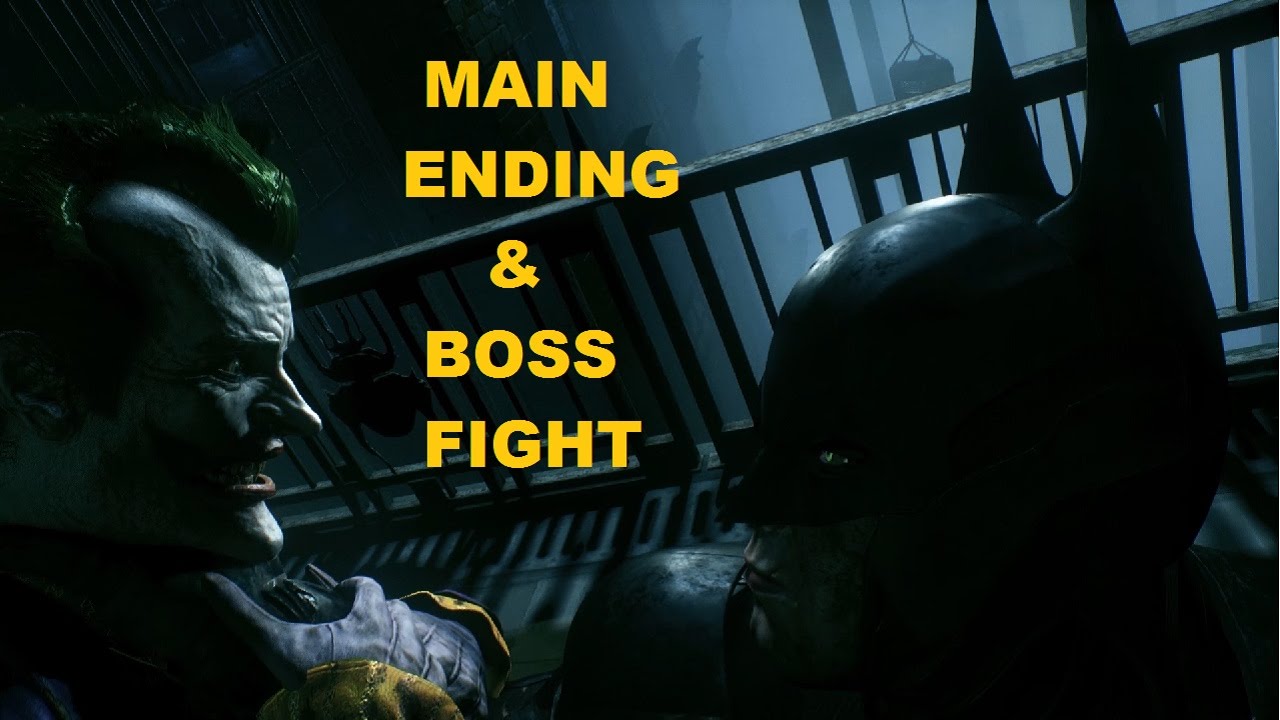 Batman Arkham Knight Final Boss + Main Ending - YouTube