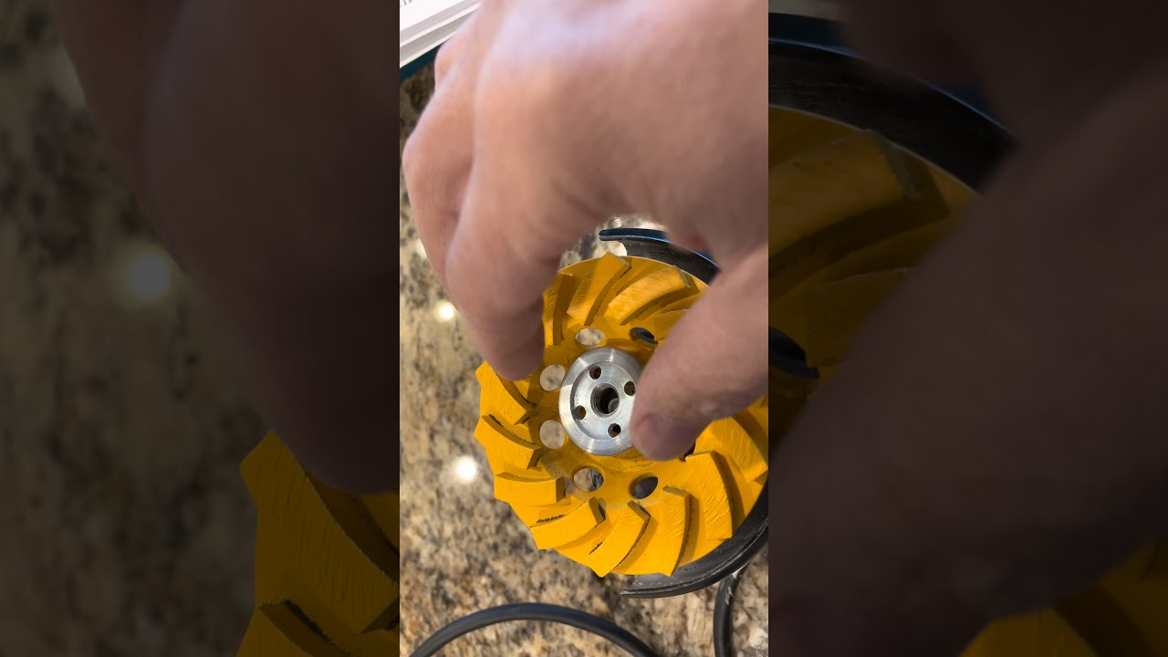 Makita 4 1/2 inch Angle Grinder using Dewalt DW4772T Bit - YouTube