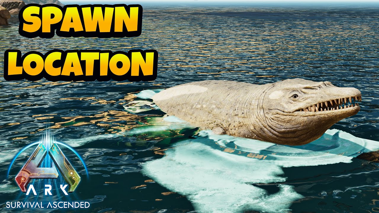 How to Find Basilosaurus in ARK Ascended - The Island - YouTube