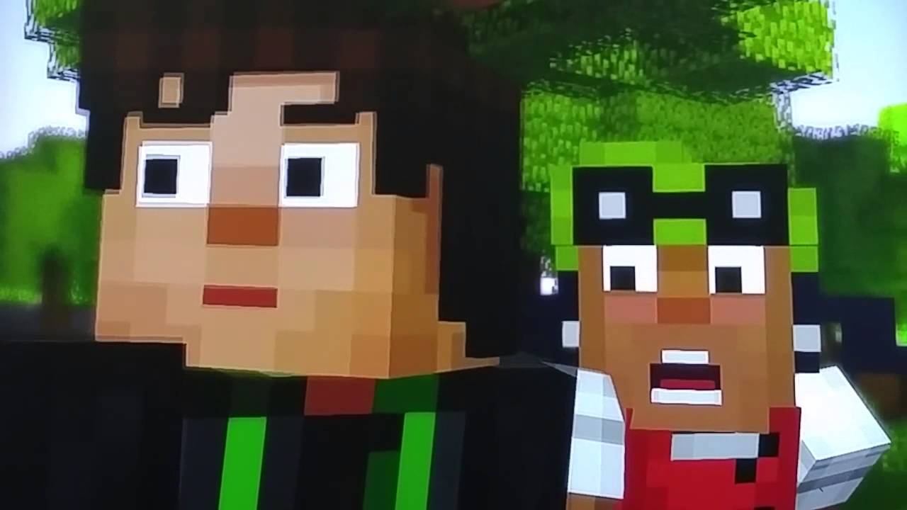 Minecraft Story Mode ep1 - part 1 - YouTube