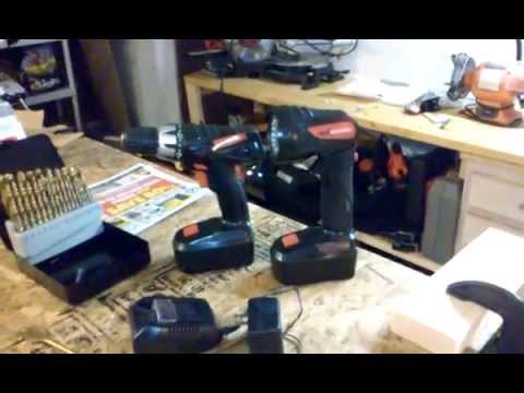 Drillmaster drill and flashlight kit REVIEW! - YouTube