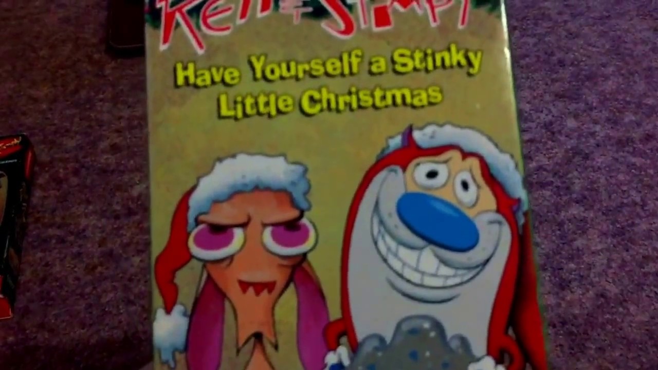 Ren and Stimpy Have Yourself a Stinky Little Christmas VHS Comparison ...